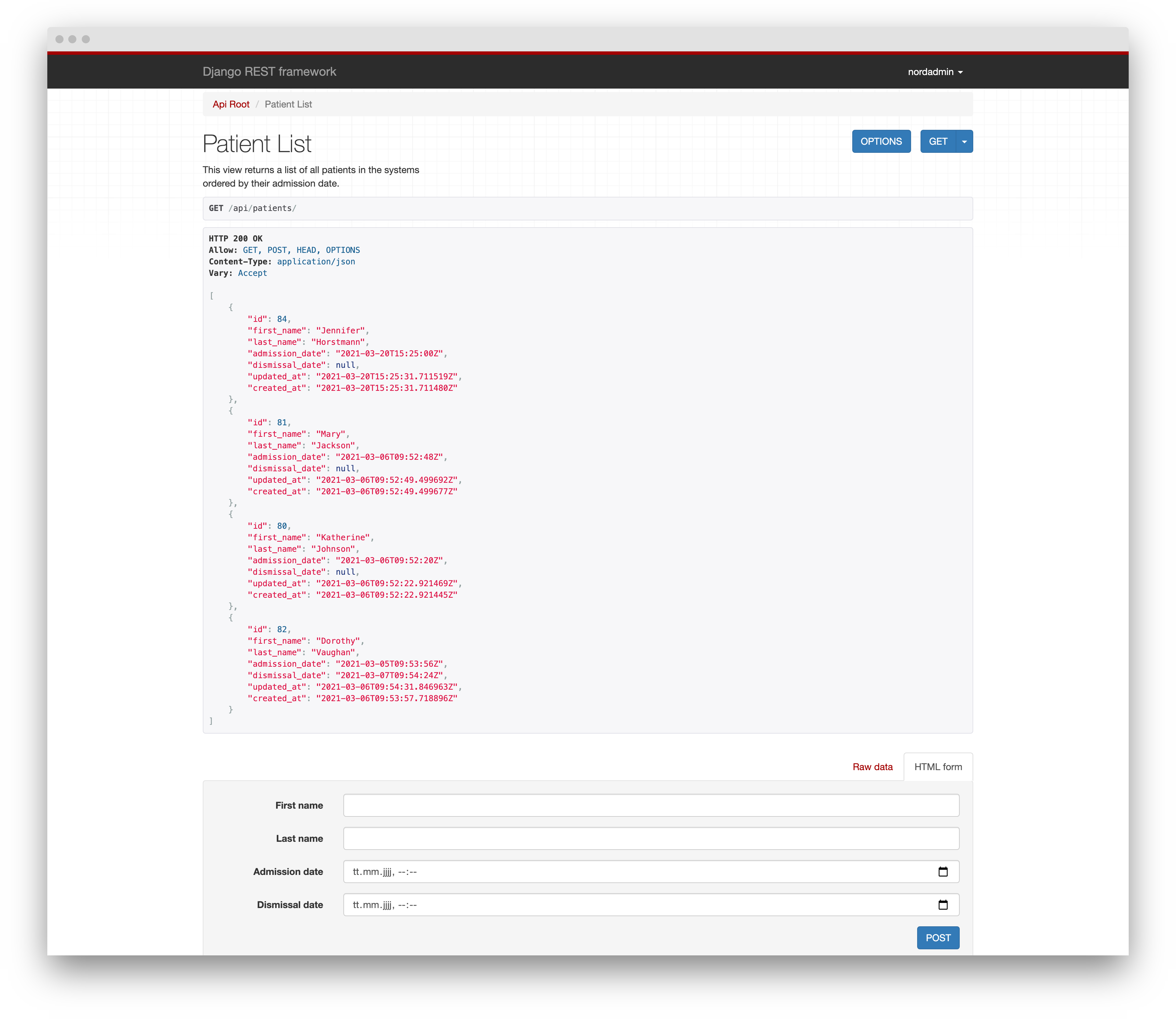 API Documentation Dengue Dashboard Docs